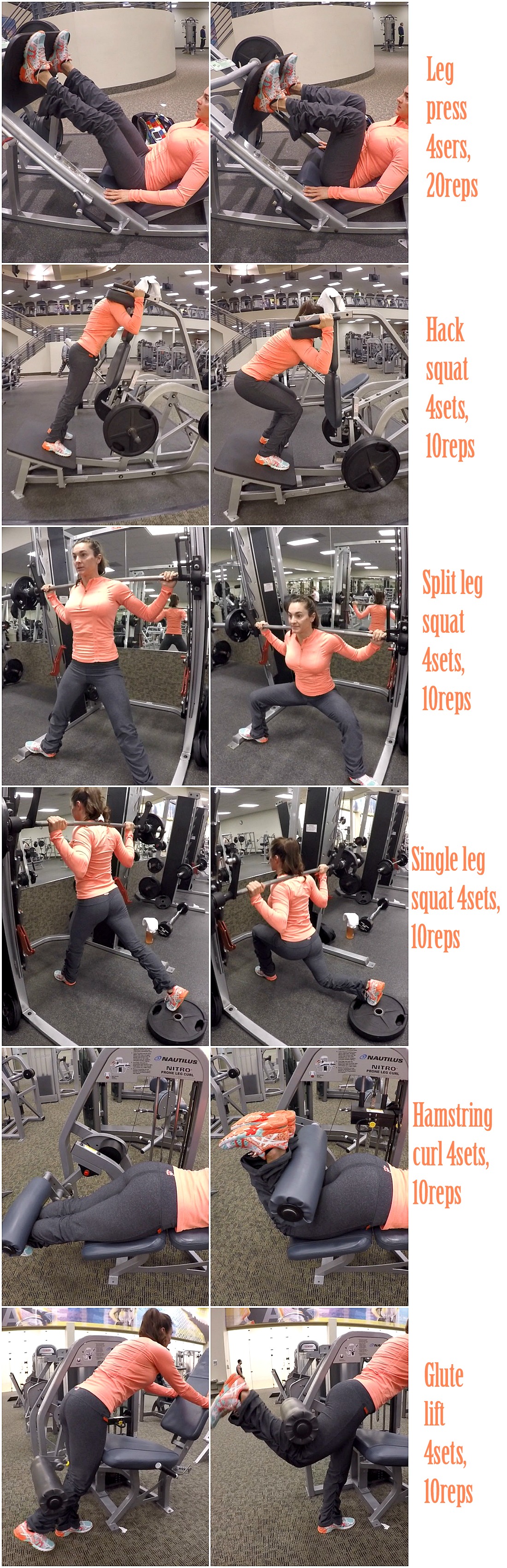 5 Weeks To Get Fit Challenge Day 13-LEGS | Fitness Food Diva