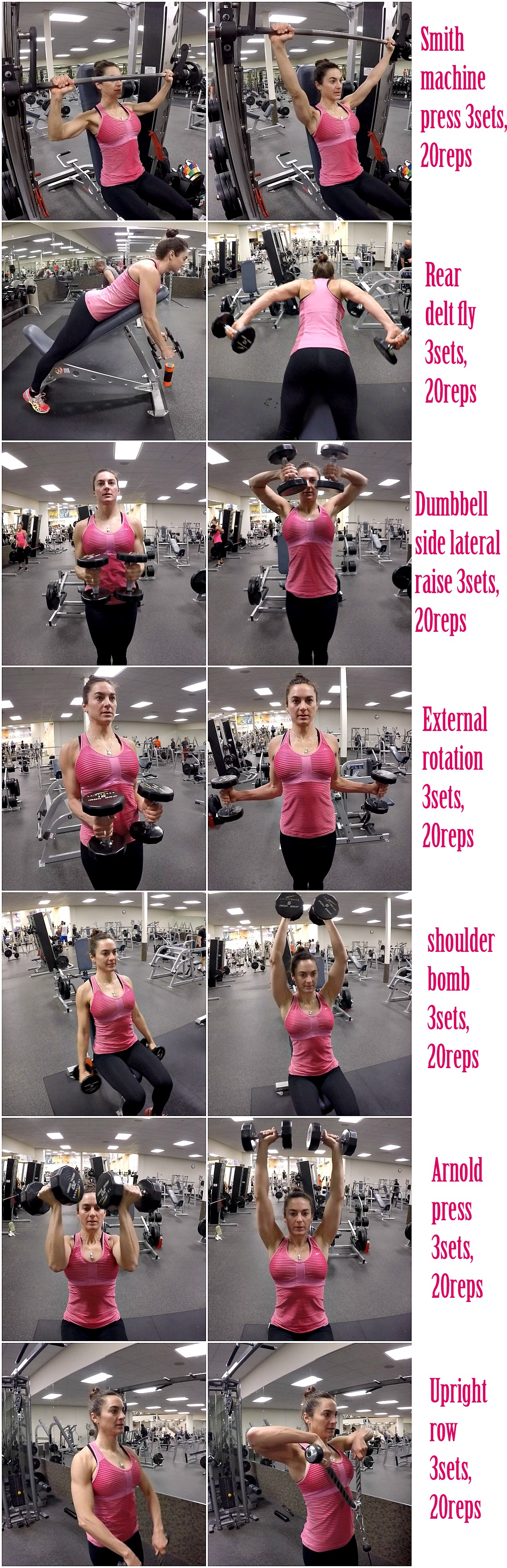 5 Weeks To get Fit Challenge Day 20-SHOULDERS | Fitness Food Diva