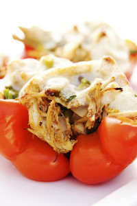 Philly Chicken Stuffed Peppers