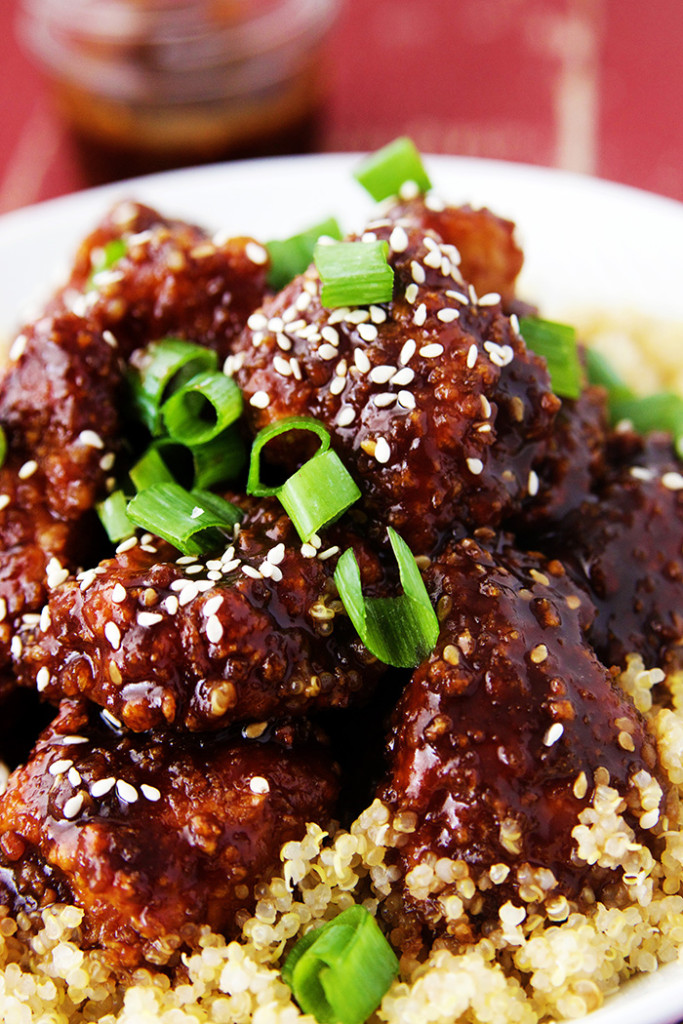 Sticky Asian Chicken | Fitness Food Diva