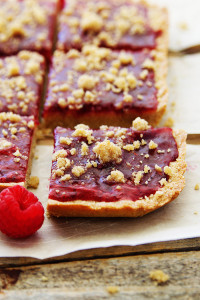Raspberry Jam Bars | Fitness Food Diva