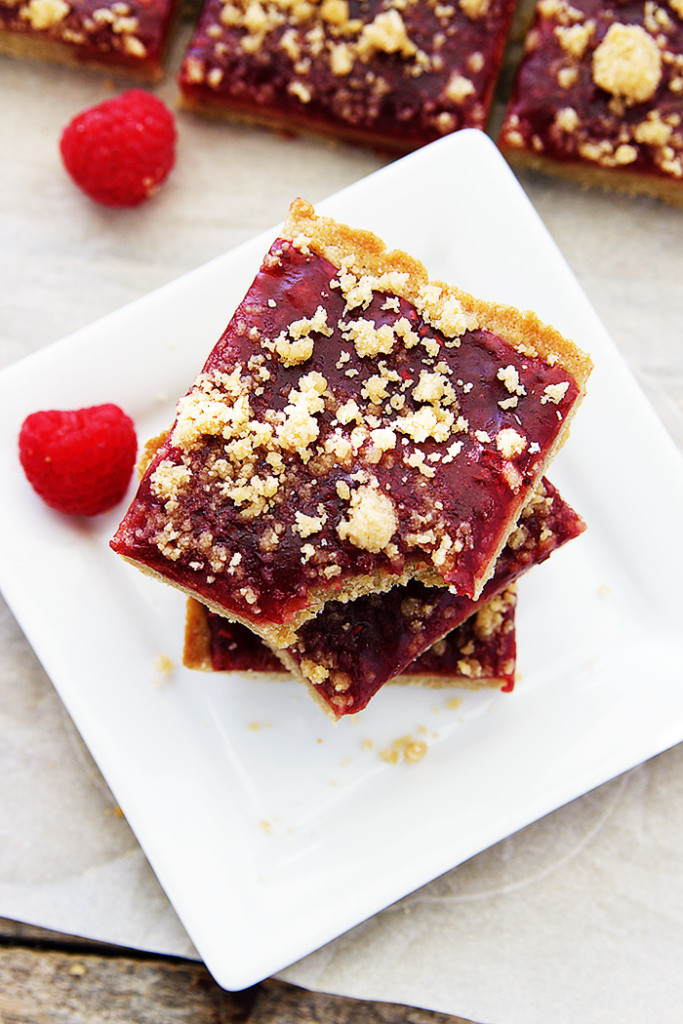 Raspberry Jam Bars | Fitness Food Diva