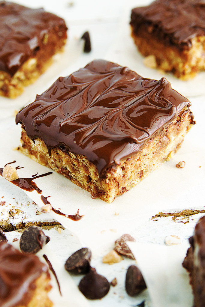 Toffee Ritz Bars | Fitness Food Diva